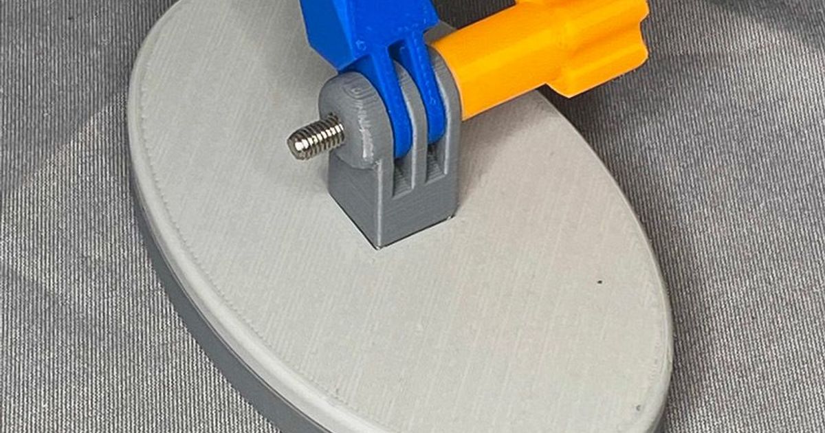 Heavy GoPro Base Stand by Vidar | Download free STL model | Printables.com