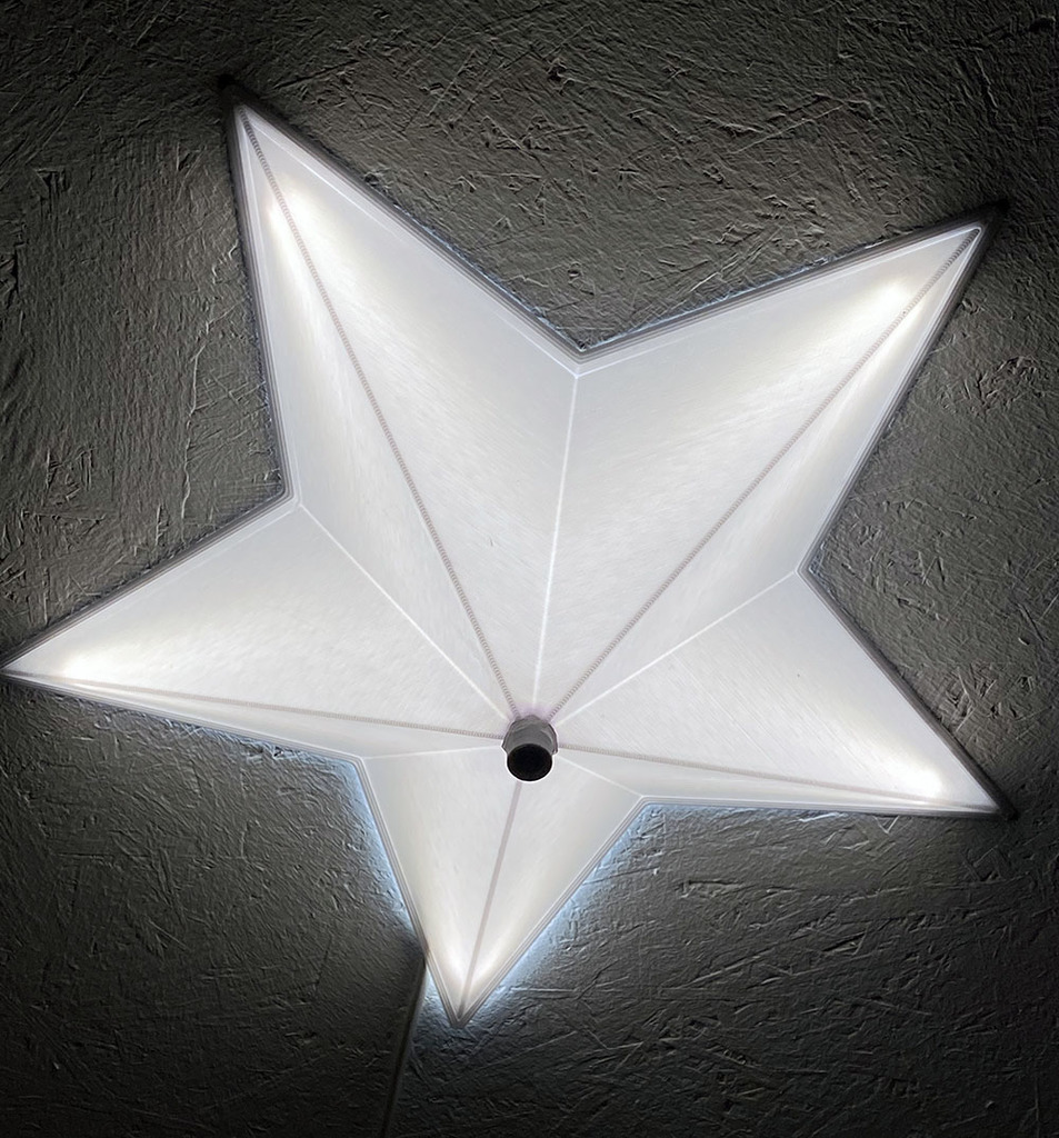 Star-Lamp for Ceiling and Wall by Vidar | Download free STL model ...
