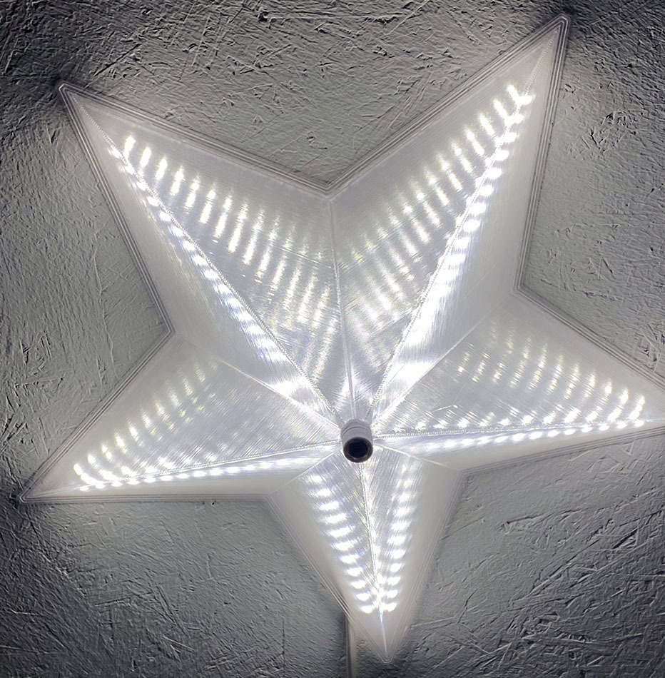 Star-Lamp for Ceiling and Wall by Vidar | Download free STL model ...