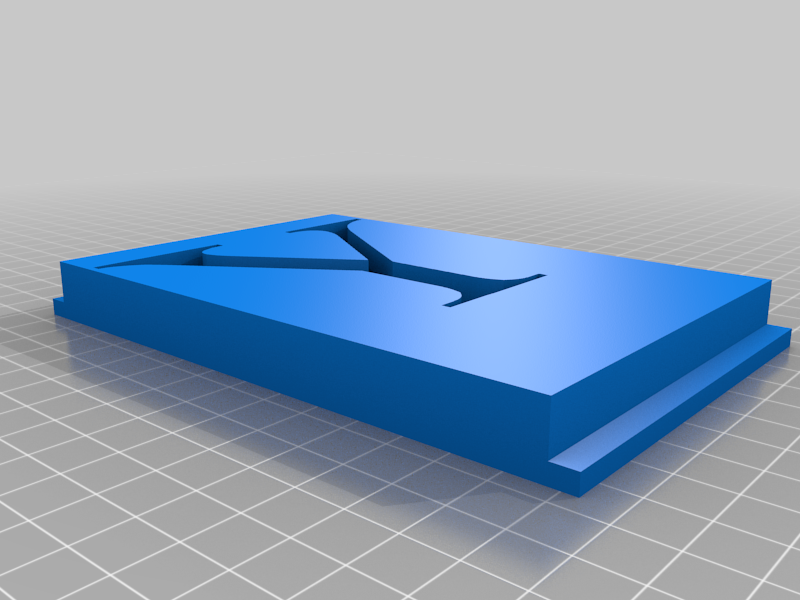 Letters for Matthias Wandel pantograph by Vidar | Download free STL ...