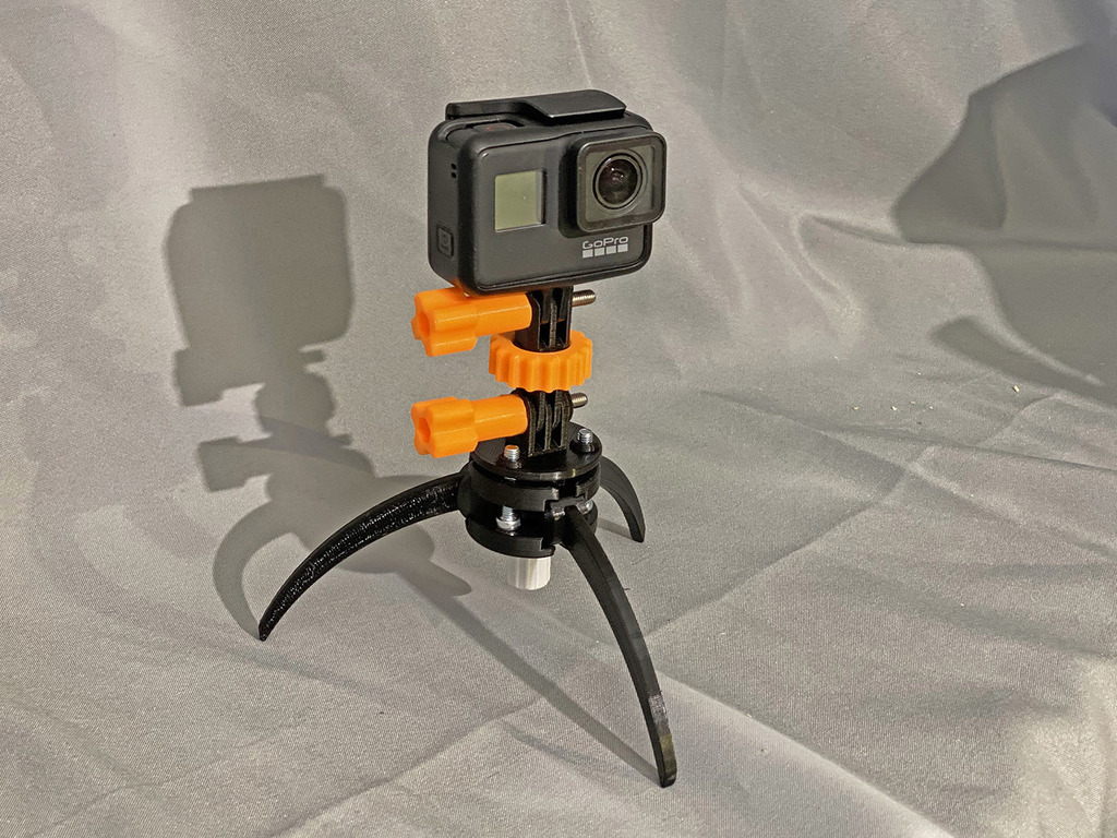 GoPro Bike and tripod atachment with quick coupling by Vidar | Download ...