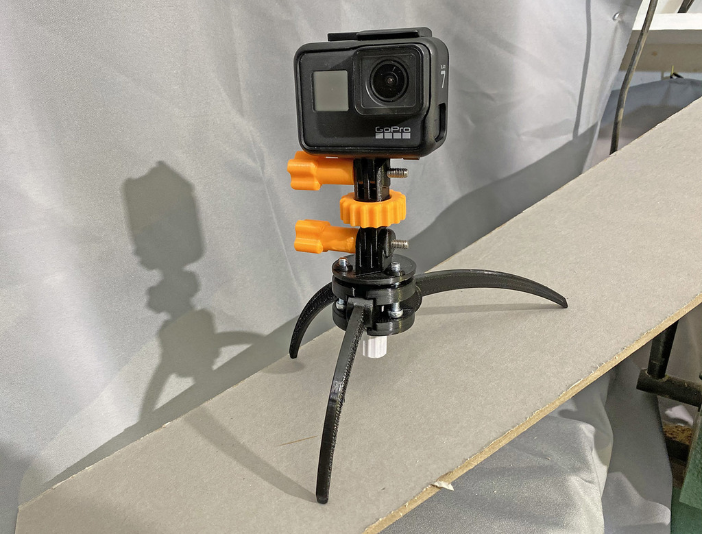 GoPro Bike and tripod atachment with quick coupling by Vidar | Download ...