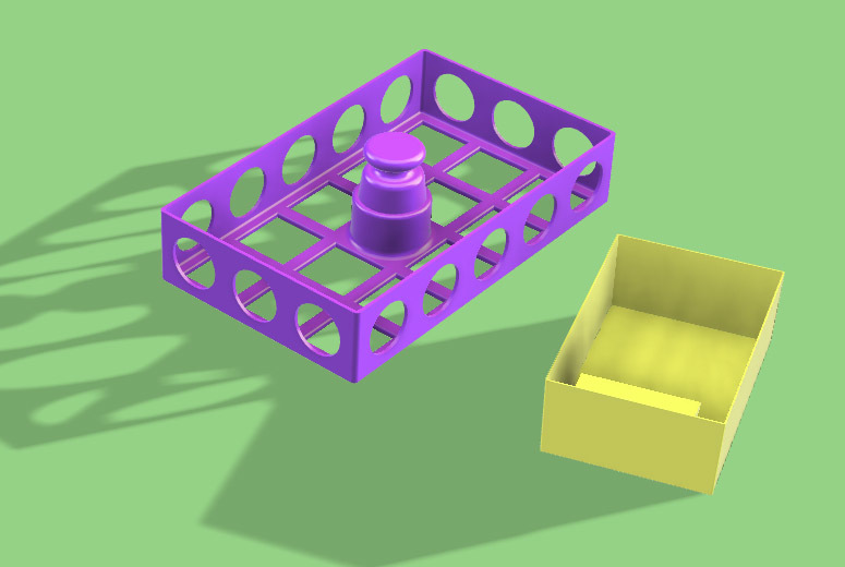 Storage box system. Very flexible by Vidar | Download free STL model ...