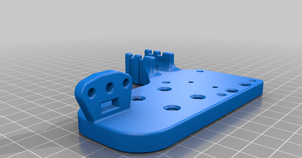 BIQU H2 front linear rail mount by h4ckr4 | Download free STL model ...