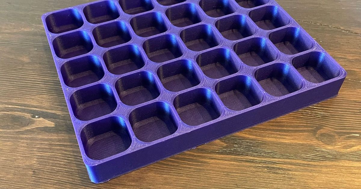 Small parts tray by rikskeff | Download free STL model | Printables.com