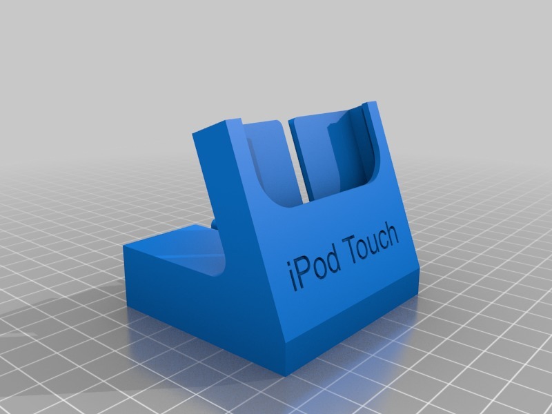 Ipod Touch stand by lynxpilot | Download free STL model | Printables.com