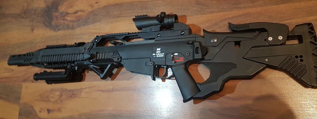 G36 | Futuristic DMR conversion set by EszOzwierz | Download free STL ...