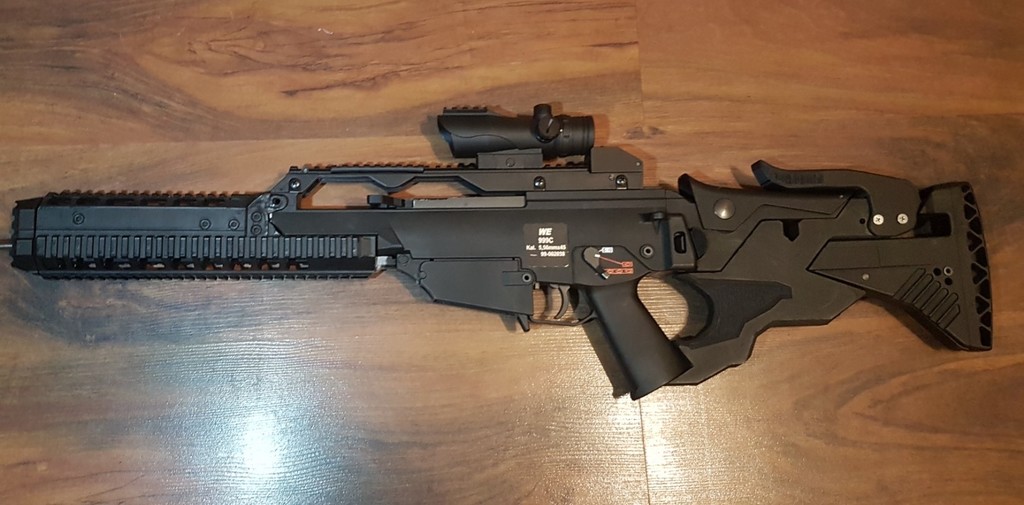 G36 | Futuristic DMR conversion set by EszOzwierz | Download free STL ...