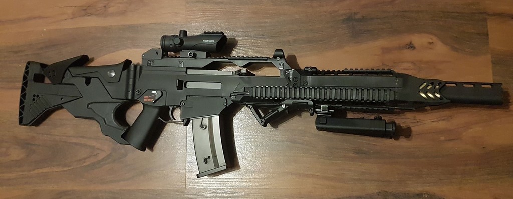 G36 | Futuristic DMR conversion set by EszOzwierz | Download free STL ...