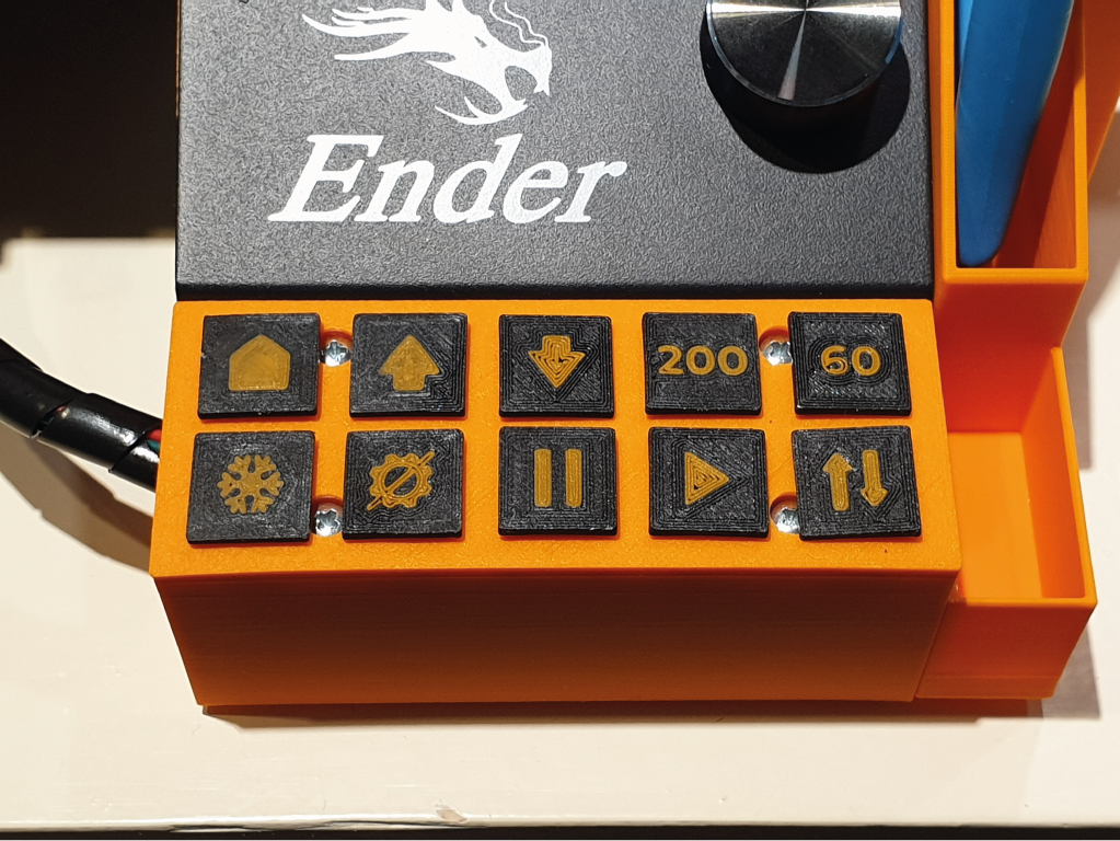 Creality Ender-3 ButtonBox (for OctoPrint) by Matereo | Download free ...