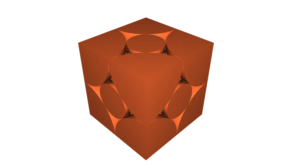 Face Centred cubic Structure by Chaitanya | Download free STL model ...