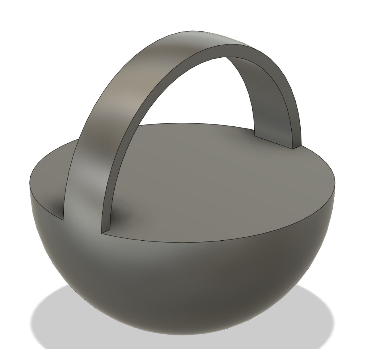 Handled Hemisphere for OCAU by Butcher9_9 | Download free STL model ...