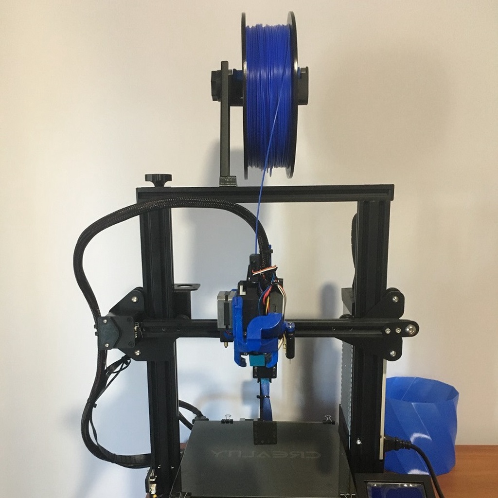 Ender 3 Angled Spool Holder by Butcher9_9 | Download free STL model ...