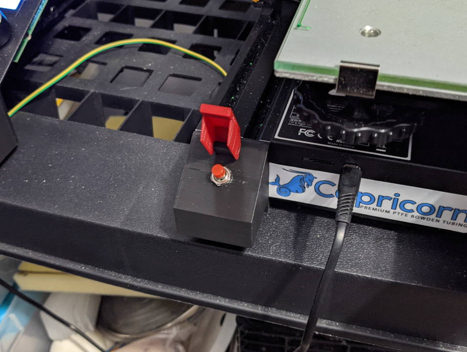 Push Button Mount Housing and Covers - Ender 3 by The-EG | Download ...