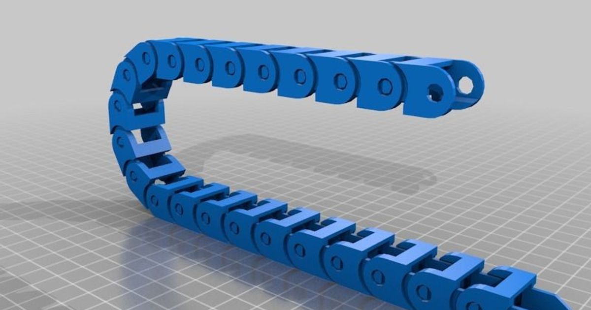 20 x 15 Cable Chain by Makell 3D | Download free STL model | Printables.com