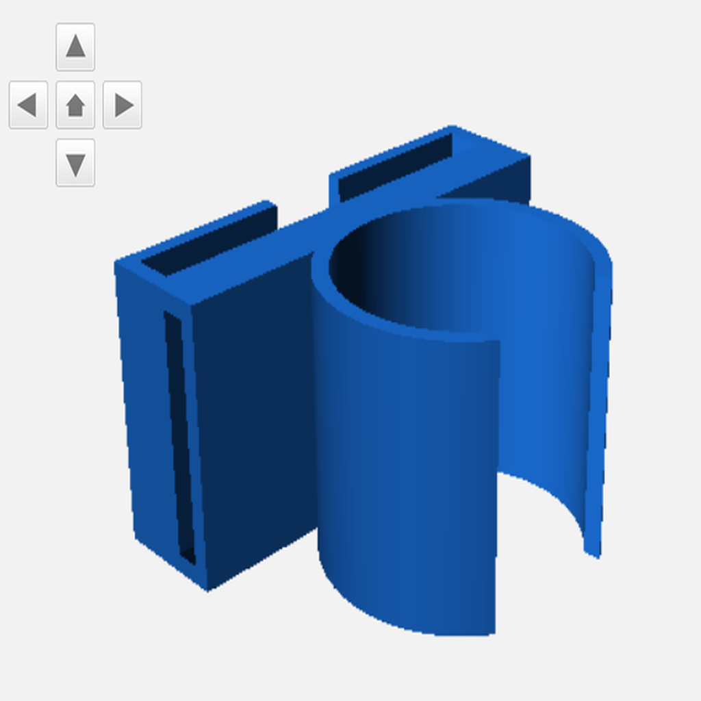 customisable T-clip by Makell 3D | Download free STL model | Printables.com