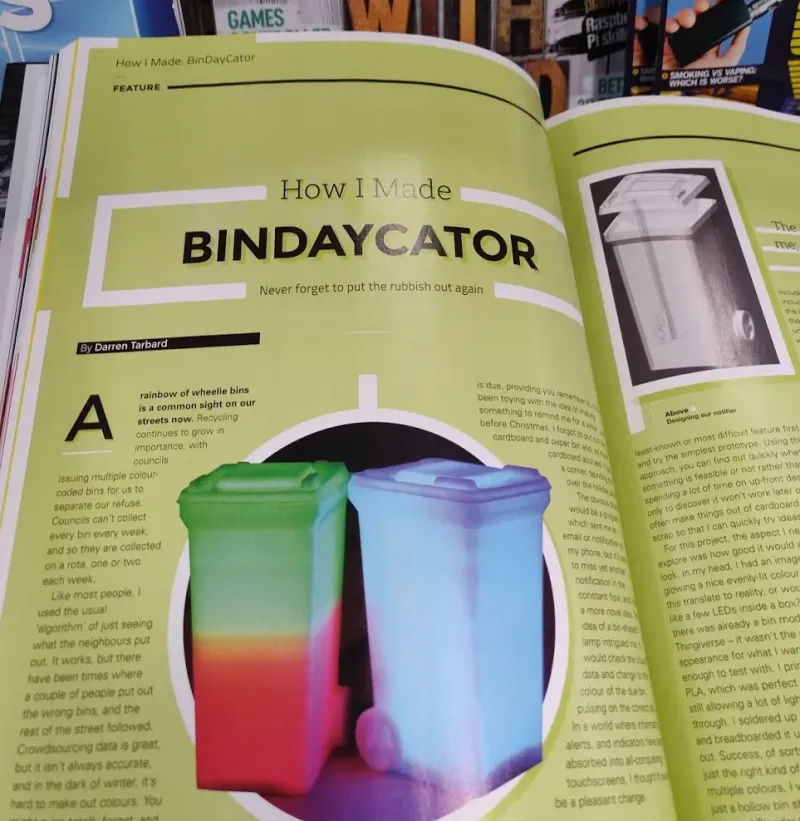 Wheelie Bin (for the Bindicator/Bindaycator) by CopperLion | Download ...