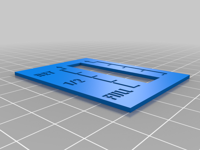 A320 miniature speed brake lever by BitsAndDroids | Download free STL ...