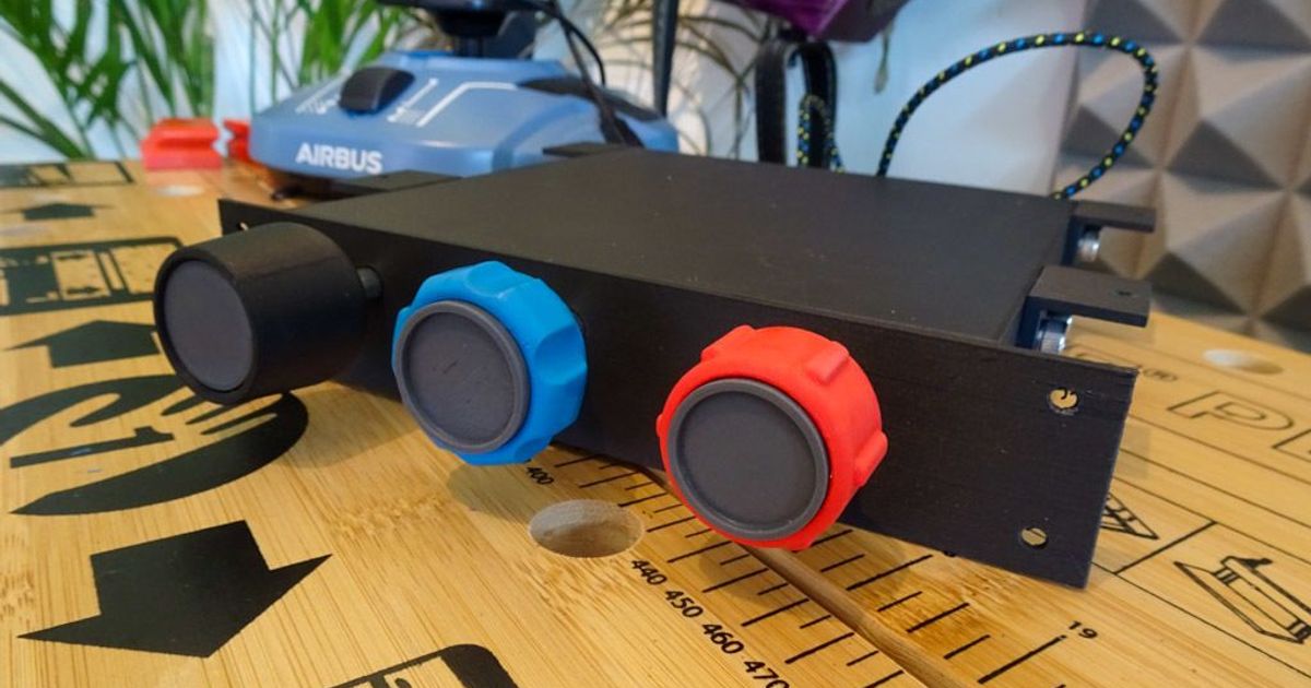 Cessna 182 flightsim throttle by BitsAndDroids | Download free STL ...