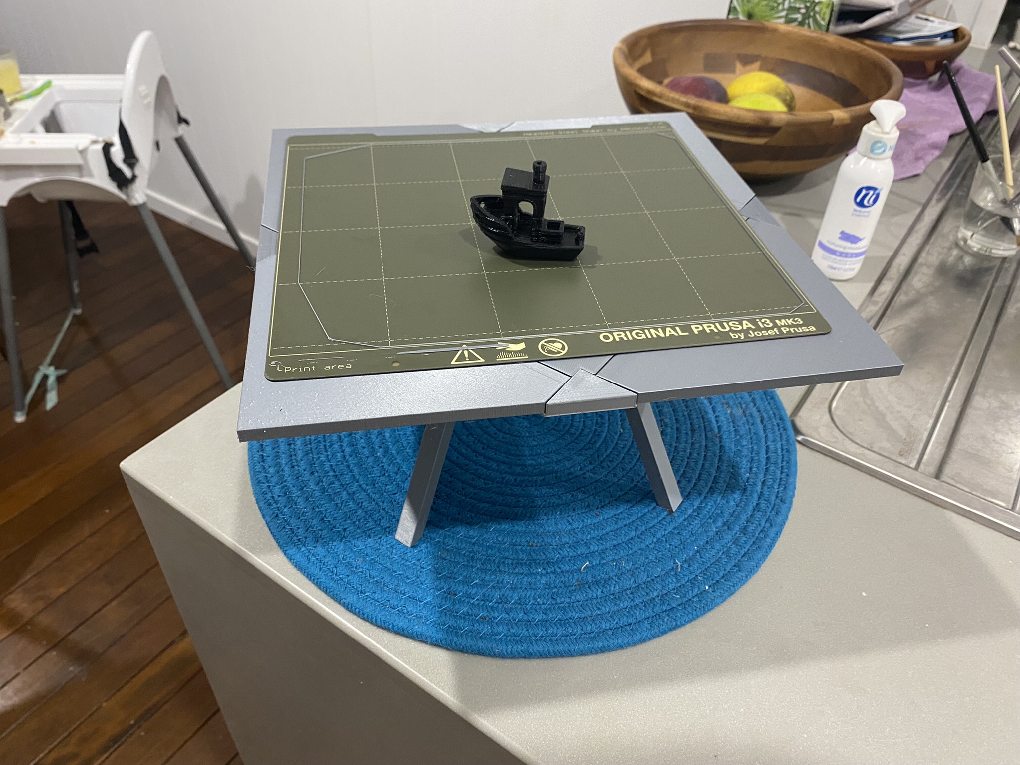 Print-in-place foldout table by Shay | Download free STL model ...
