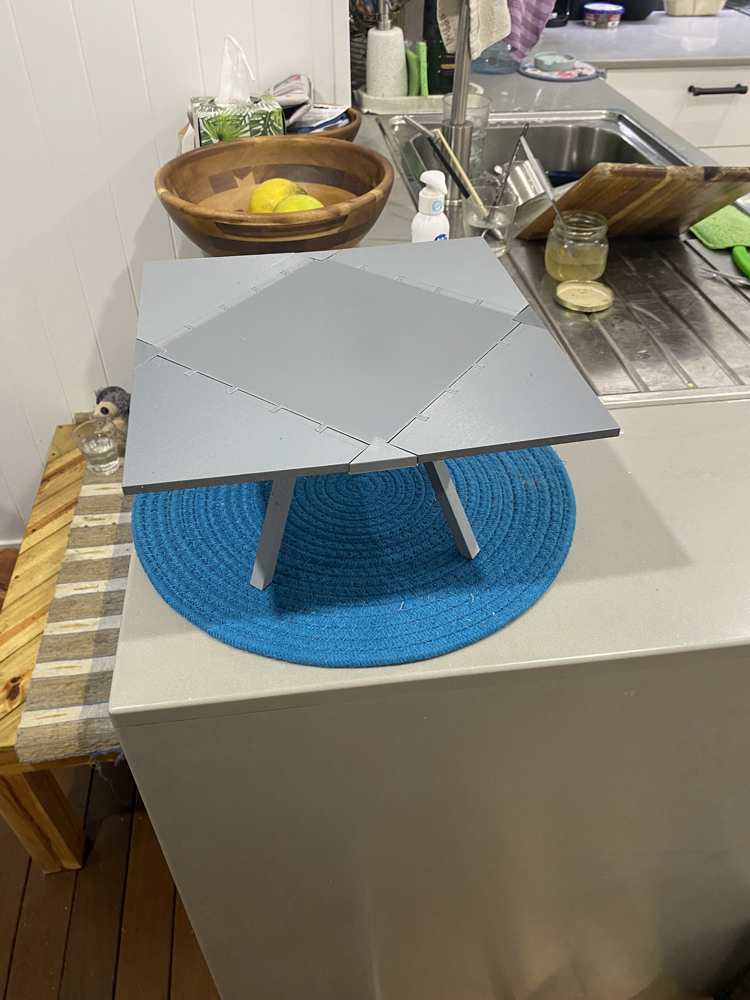 Print-in-place foldout table by Shay | Download free STL model ...