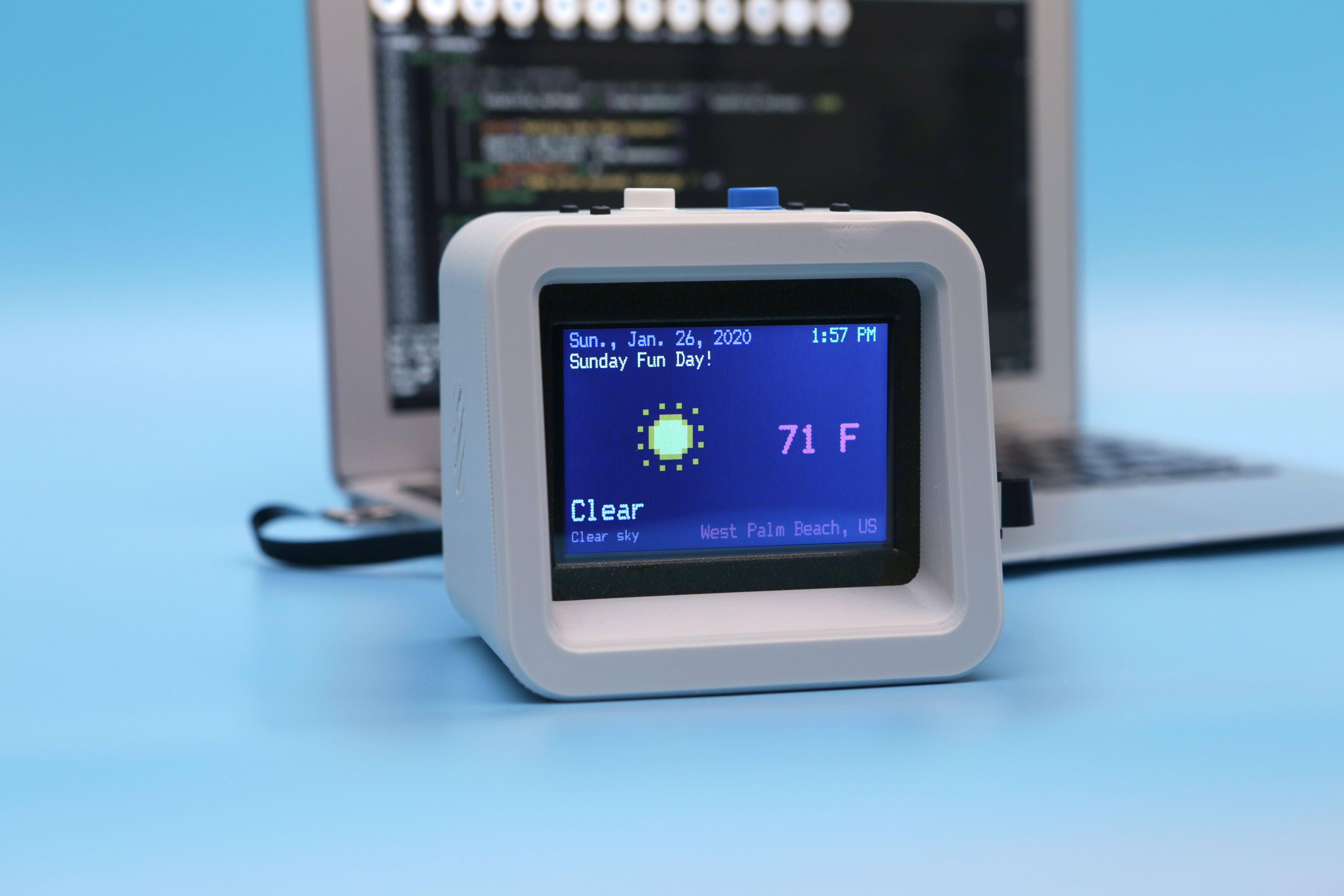 ESP32 Retro Weather Station by Adafruit | Download free STL model | Printables.com