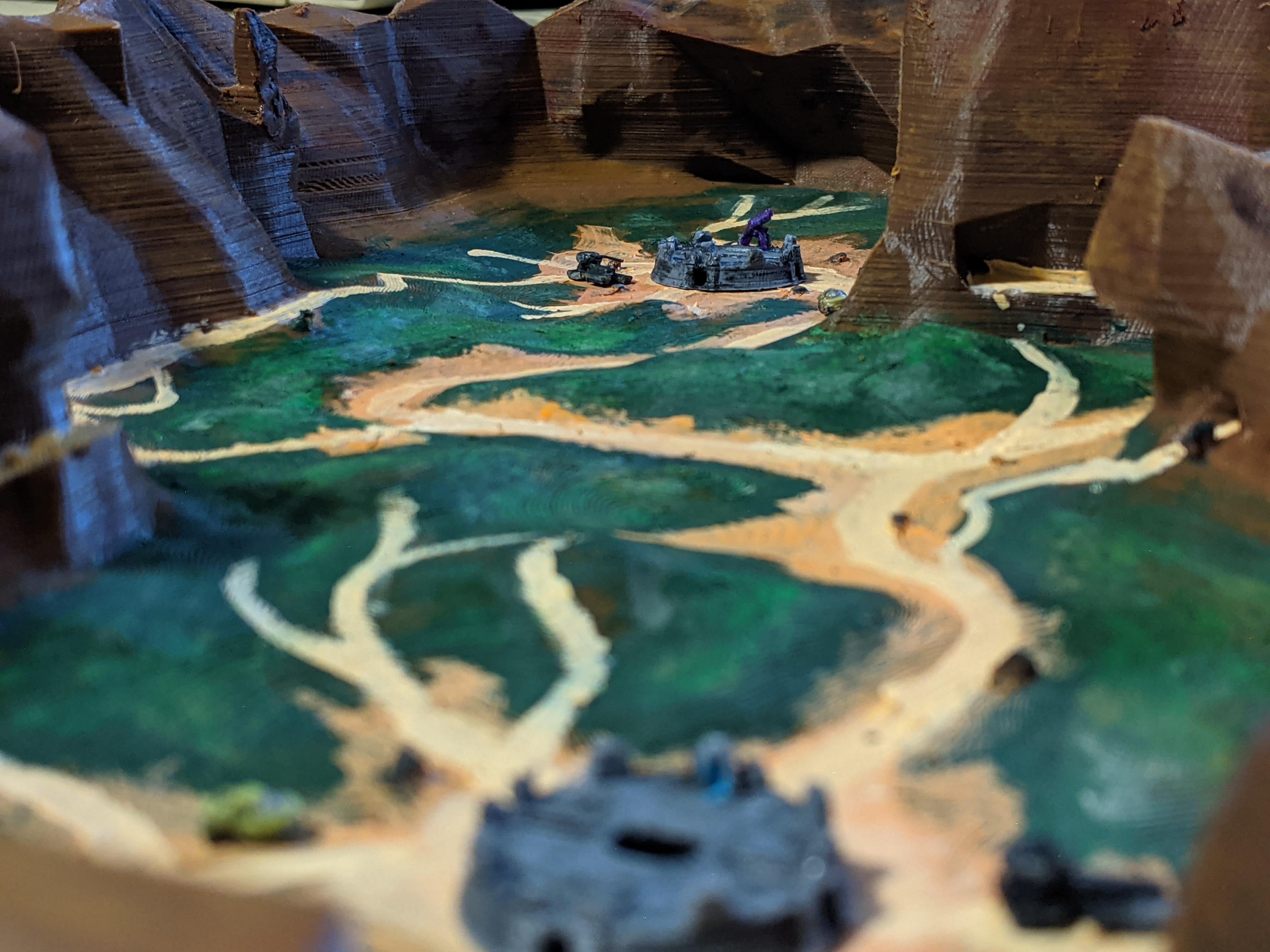 Blood Gulch Diorama by CharlesAhrens | Download free STL model ...
