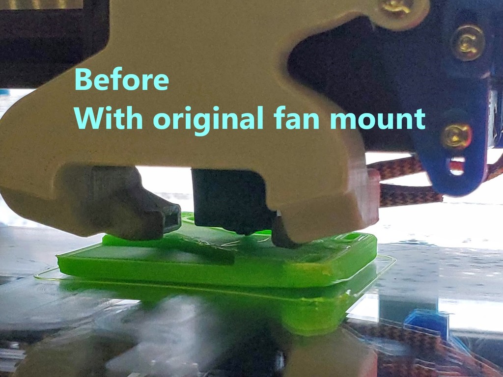 Modified Fan Mount by JamesK1 | Download free STL model | Printables.com