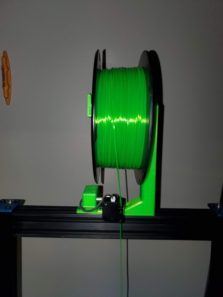 PTFE Lined Spool Holder - Top Mounted by JamesK1 | Download free STL ...