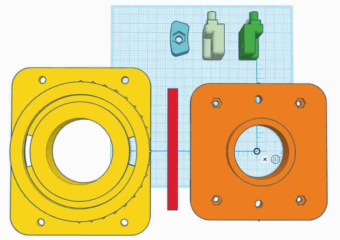 Turntable for 63mm vise on a micro-mill (Sieg X1 clone) by kjs ...