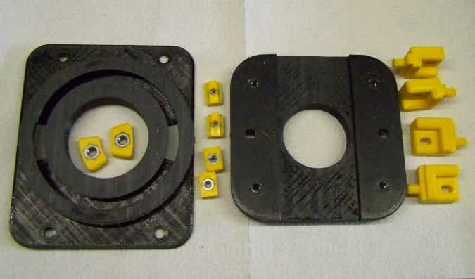 Turntable for 63mm vise on a micro-mill (Sieg X1 clone) by kjs ...