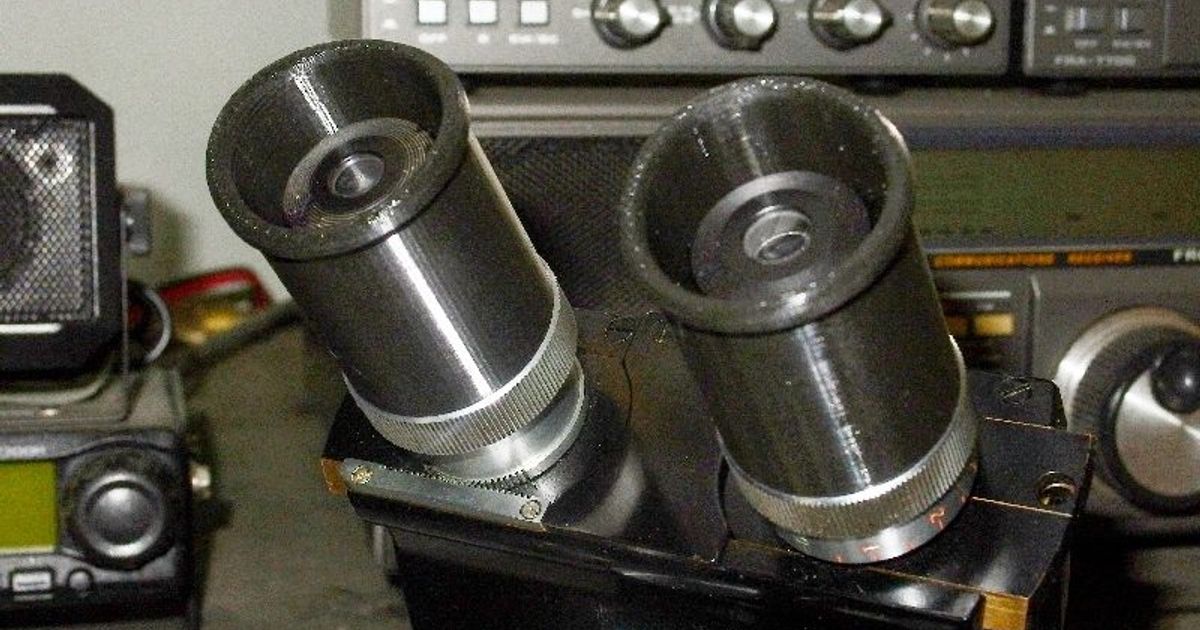 Microscope Eyepiece Shield by Cal LF | Download free STL model ...