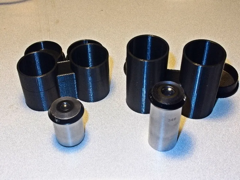 Microscope Eyepiece Container by Cal LF | Download free STL model ...