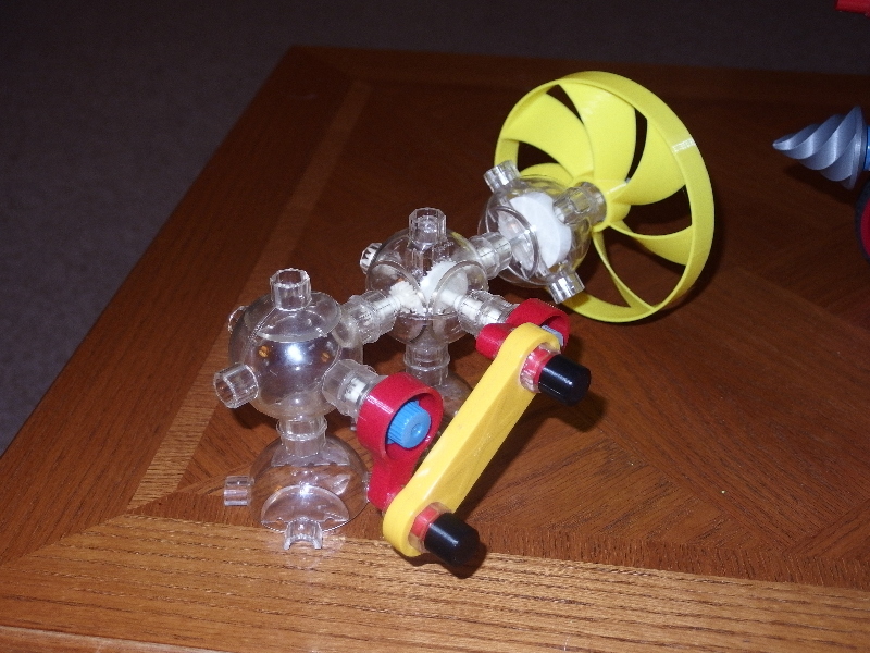 Capsela Hand Crank by Cal LF | Download free STL model | Printables.com