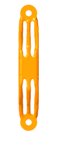 Generative Handle 160mm by Hughs360 | Download free STL model ...