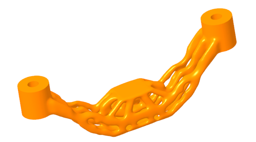 Generative Handle 160mm by Hughs360 | Download free STL model ...