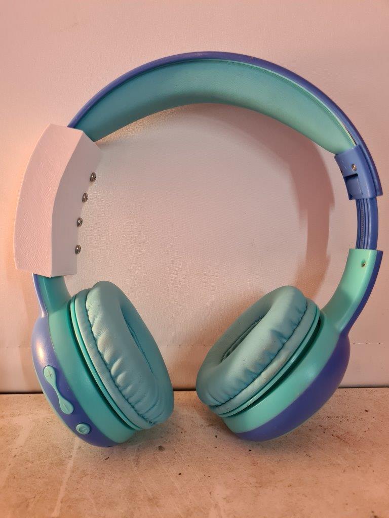Headphone Hinge Plate by dmiller | Download free STL model | Printables.com
