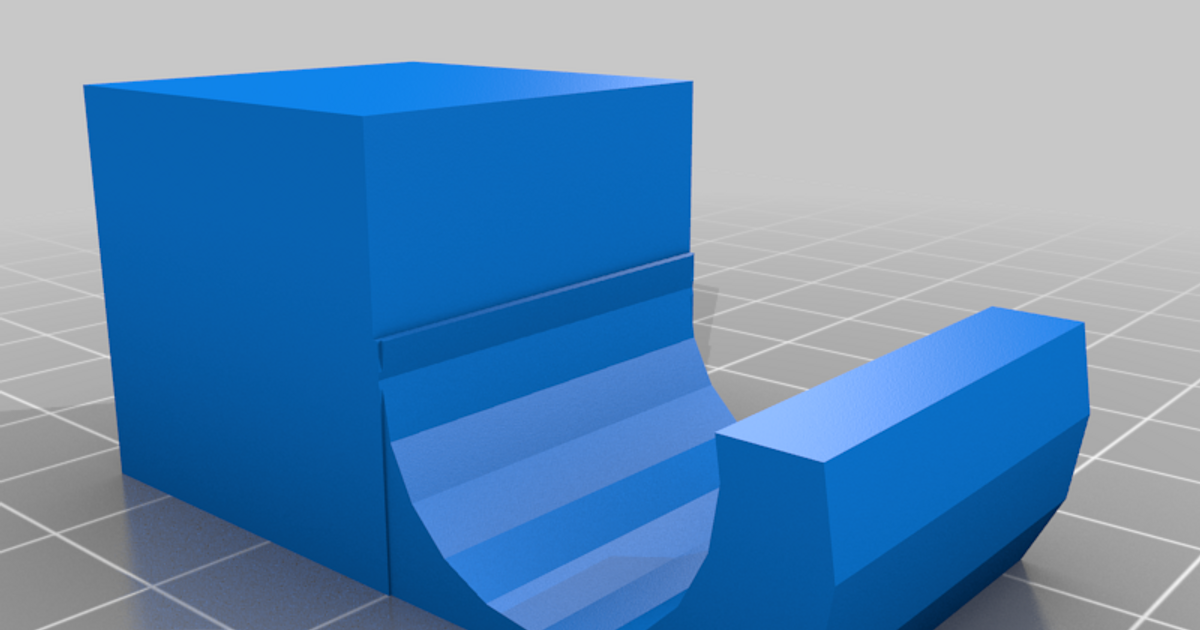 20mm Conduit Shelf Bracket by dmiller | Download free STL model ...