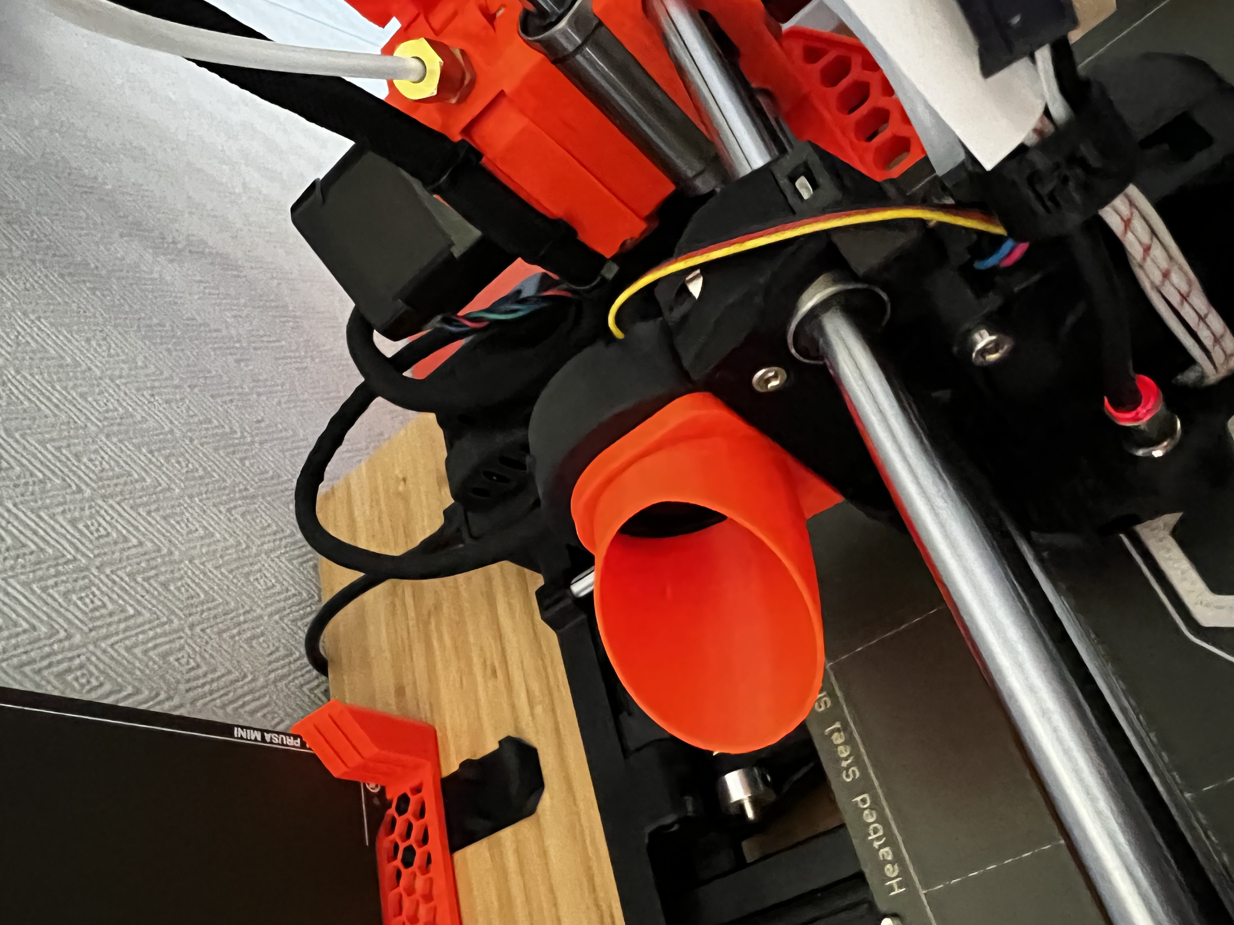 Prusa Mini fan shroud by brutex | Download free STL model | Printables.com