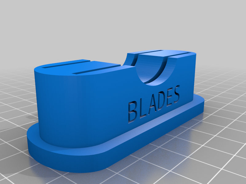 Utility Knife Blade Holder by bmyers66 | Download free STL model ...