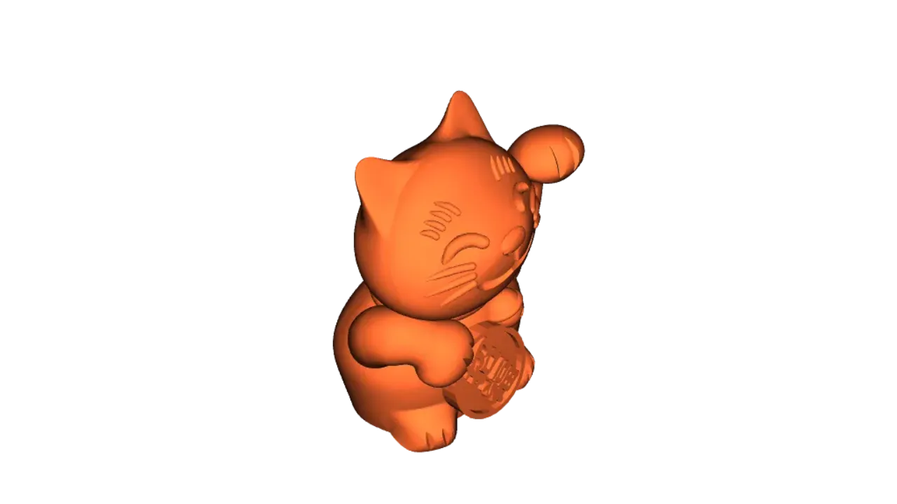 Default ender 3 cat by SpikeBot | Download free STL model | Printables.com