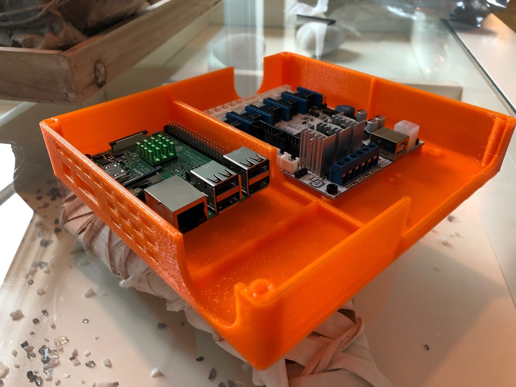 GT2560 Rev A+ and Raspberry Pi Control Box by aottesen | Download free ...