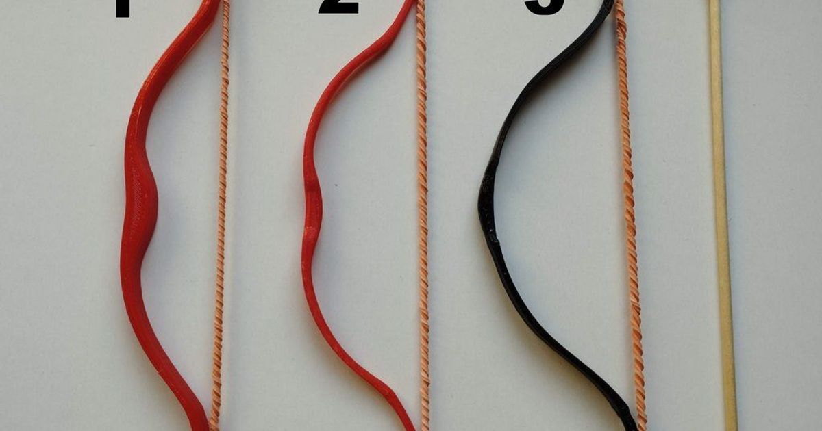 Archery - mini bows (Hungary & Turkish) by DanZbo | Download free STL ...