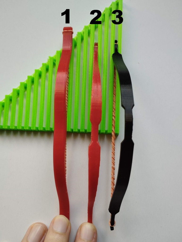 Archery - mini bows (Hungary & Turkish) by DanZbo | Download free STL ...