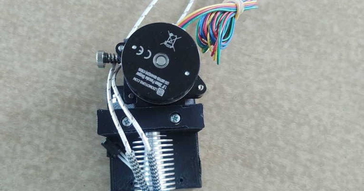 Hypercube Evolution Orbiter E3D extruder mount by demanu | Download ...