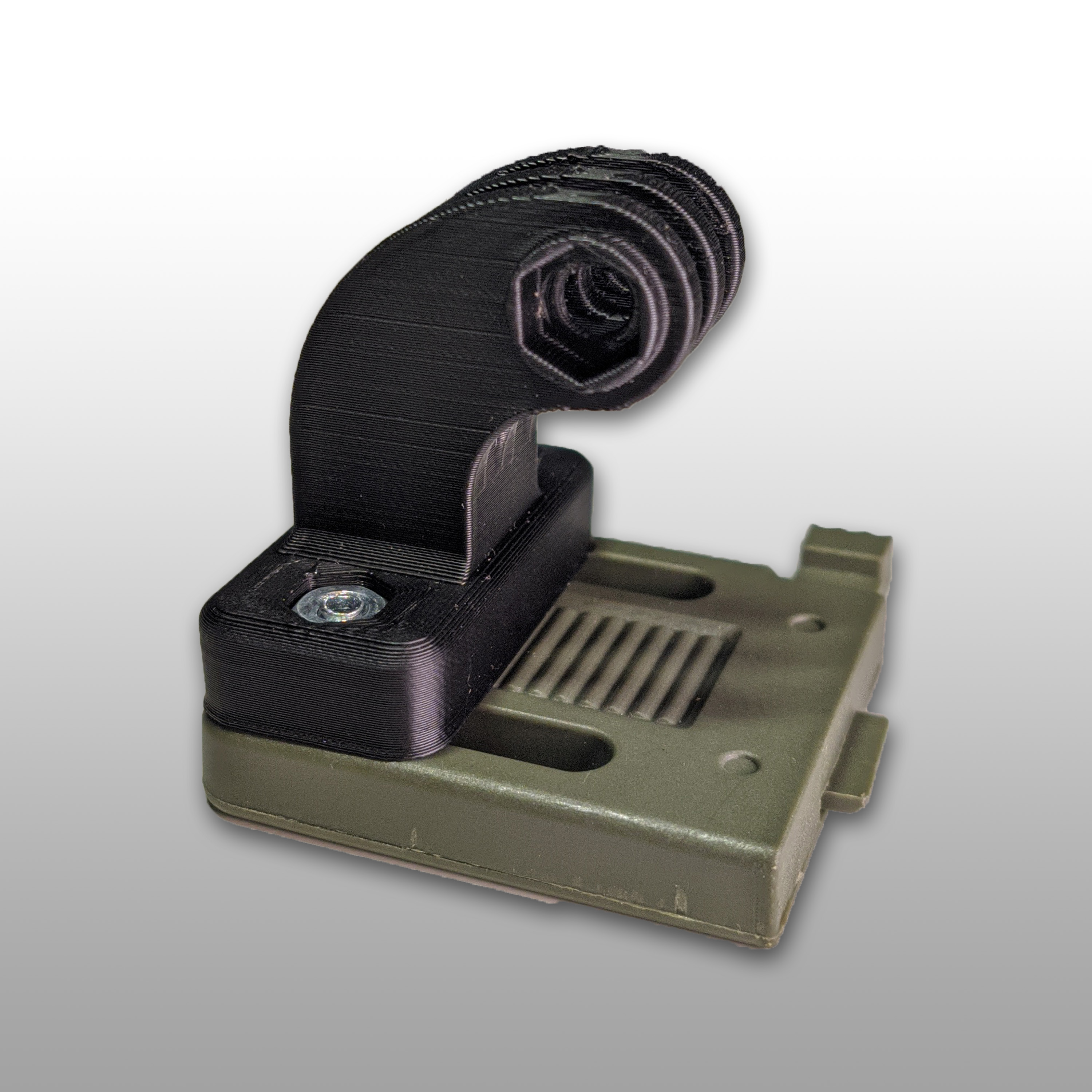 Fast Helmet NVG mount for GoPro by ivaks | Download free STL model ...