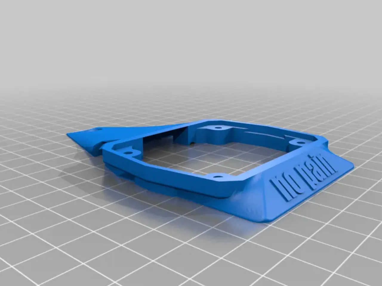 Nyon Trek Rail Mount by Rolf | Download free STL model | Printables.com