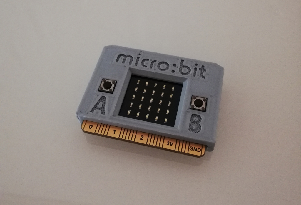 micro:bit Casing by Jubaz | Download free STL model | Printables.com