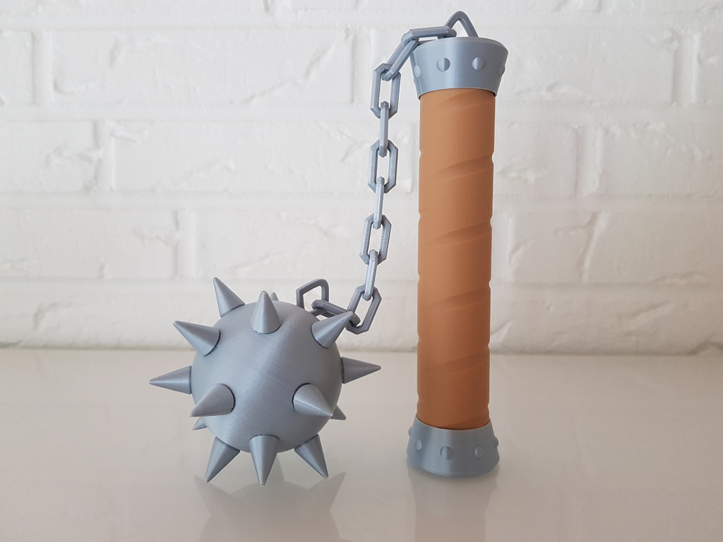Flail / MorningStar by Jubaz | Download free STL model | Printables.com