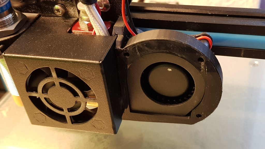 Creality CR-8 Fan Duct by Jubaz | Download free STL model | Printables.com